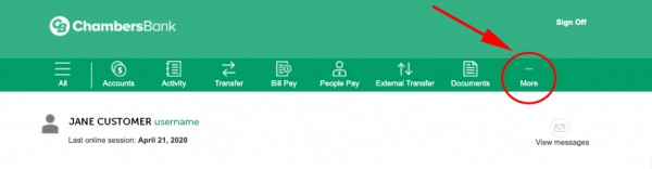 eStatements » Chambers Bank